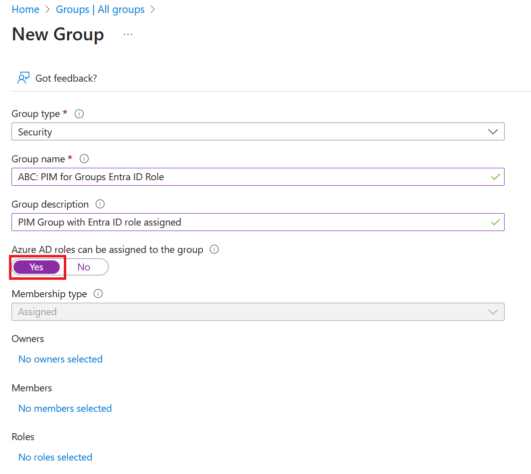 Manage Entra ID PIM for Groups - TECH BLOG