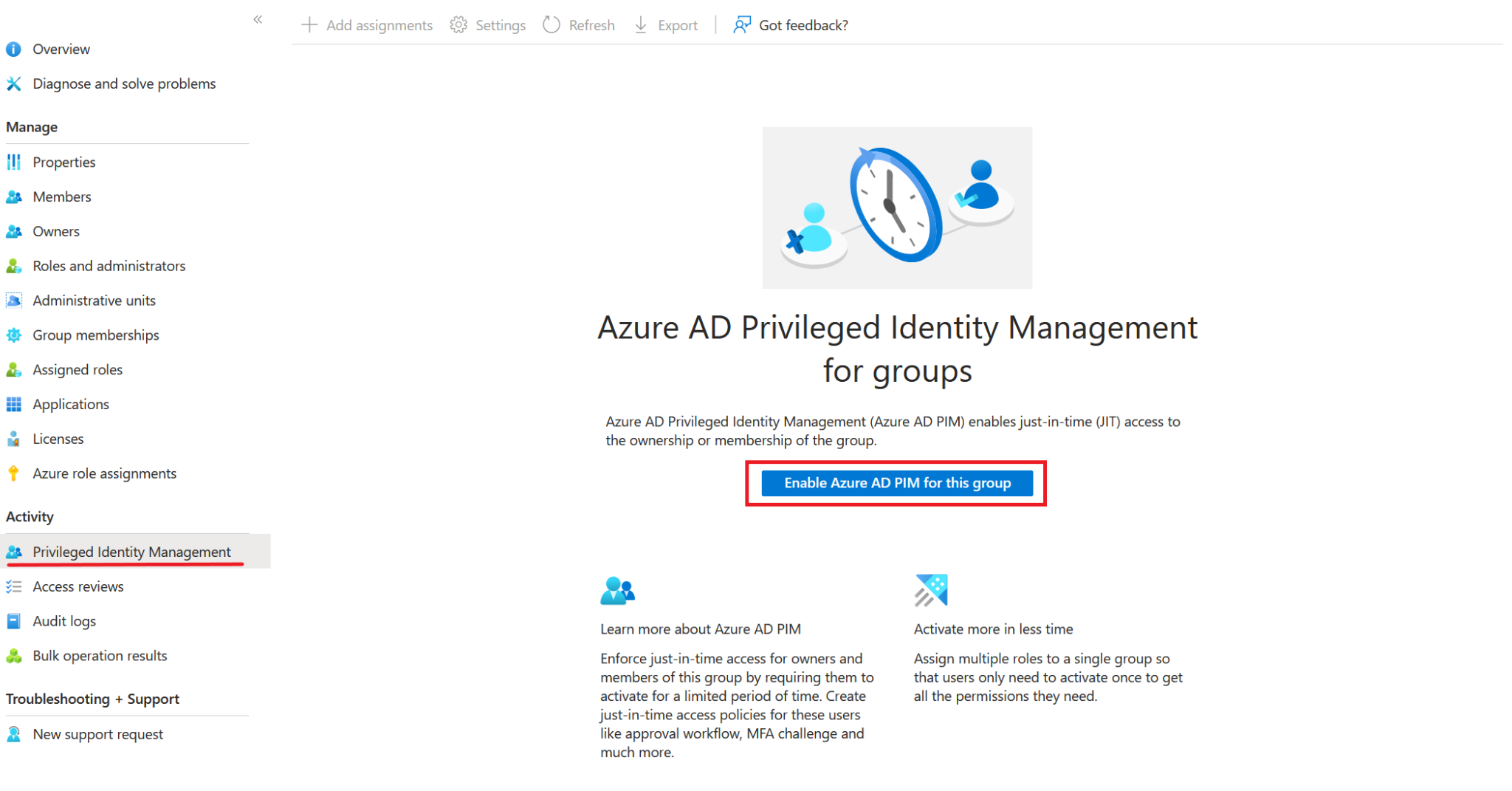 Manage Entra ID PIM for Groups - TECH BLOG