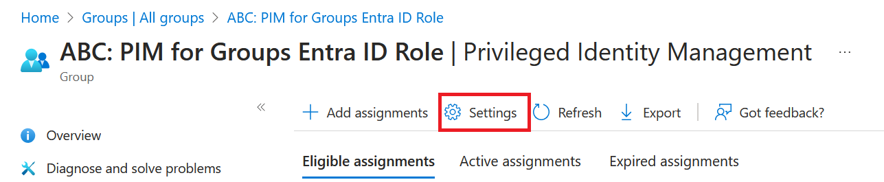 Manage Entra ID PIM for Groups - TECH BLOG